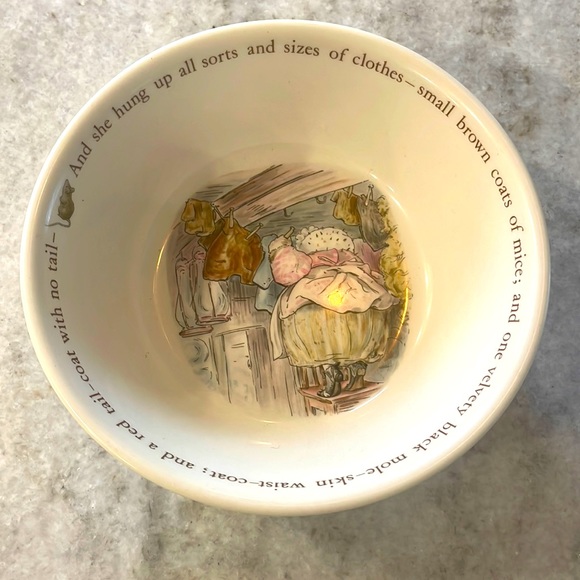 Wedgwood | Dining | Vintage Wedgewood Beatrix Potter Design Mrs ...